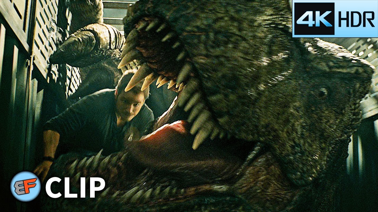 T-Rex Blood Transfusion Scene | Jurassic World Fallen Kingdom (2018) 4K ...