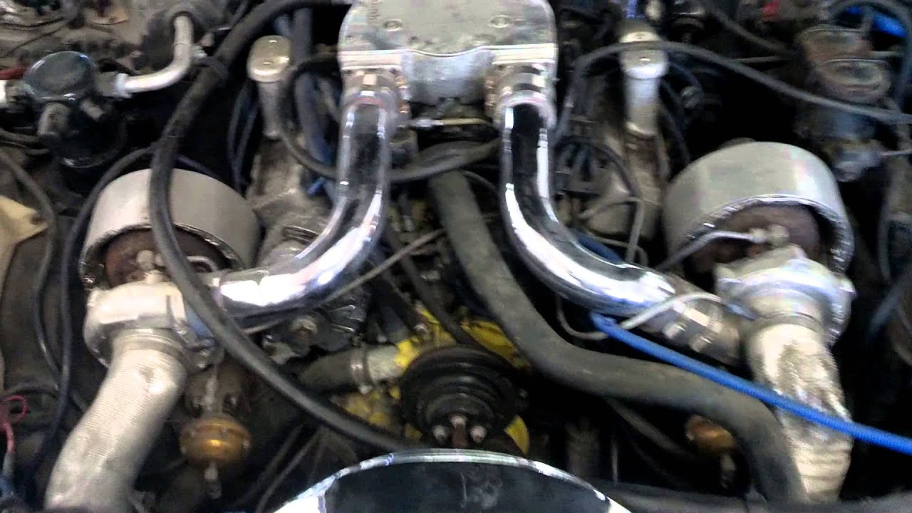 Kenne Bell/Gale Banks twin turbo Buick V6 runs! - YouTube