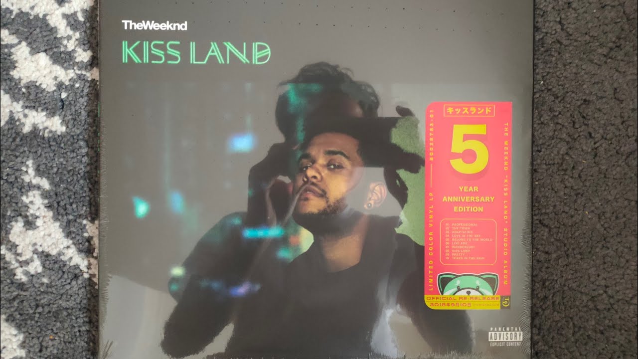 TheWeeknd Kiss Land 5 Year Anniversary Vinyl - town-green.com