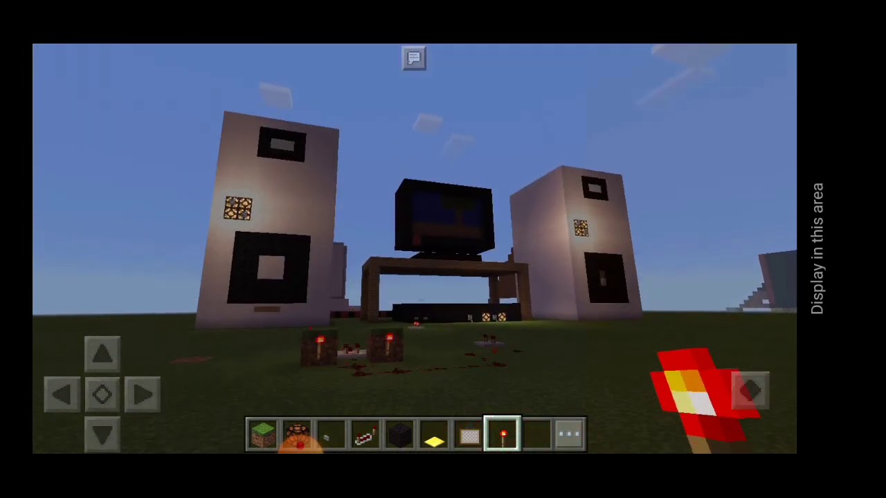 My minecraft speaker building - YouTube