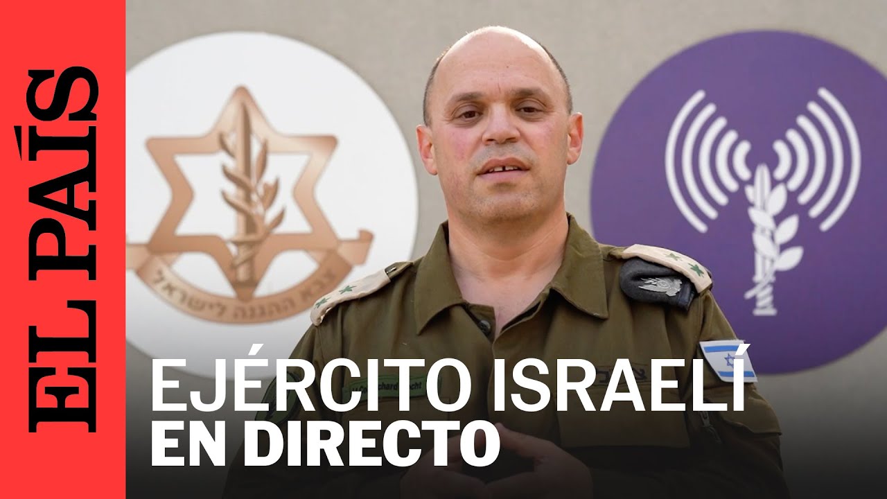 DIRECTO GUERRA GAZA | Comparecencia del portavoz del ejército israelí ...