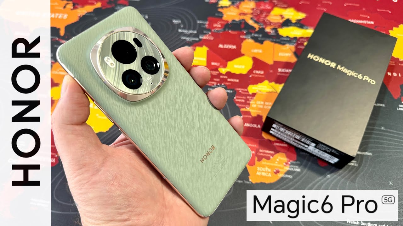 HONOR Magic6 Pro 5G - Unboxing and Hands-On - YouTube