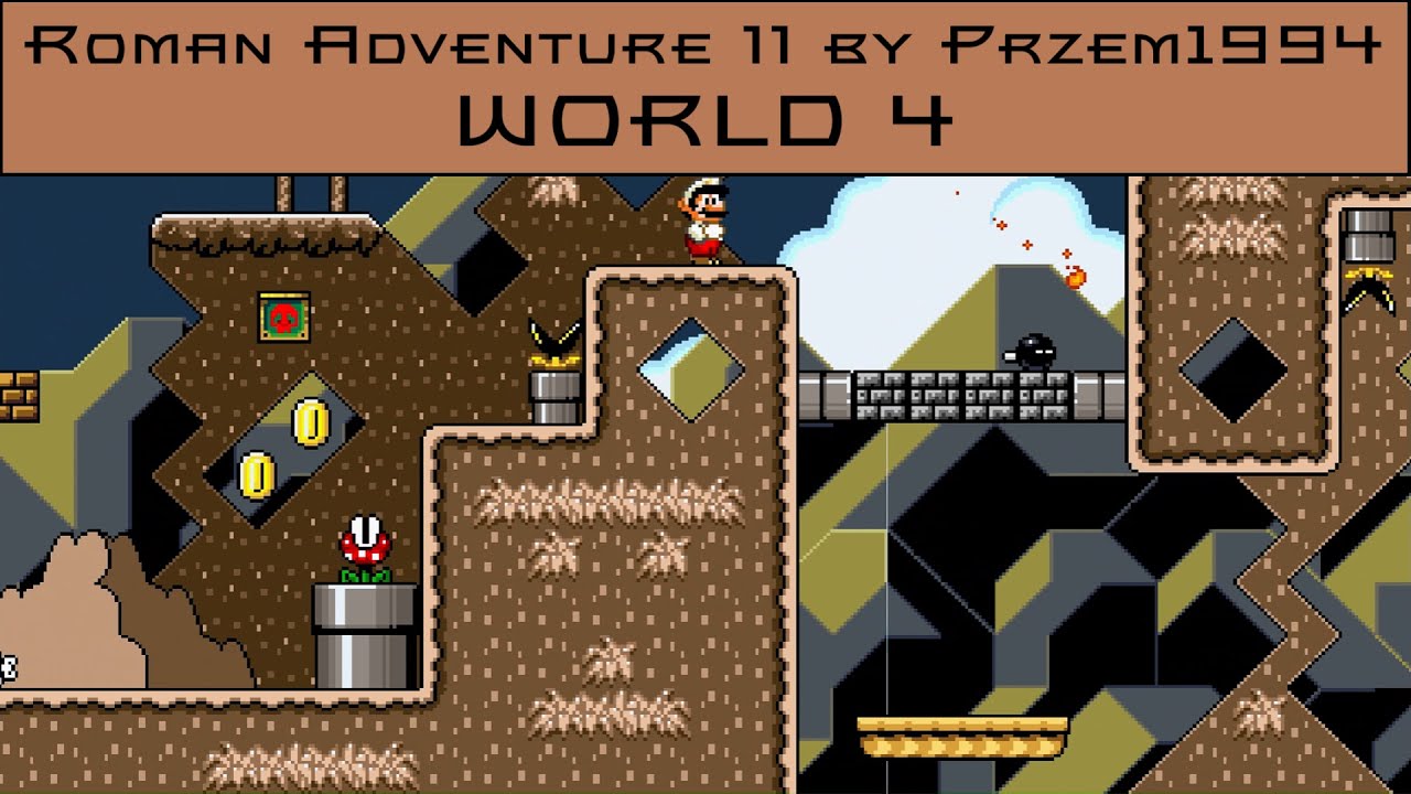 Watch Me CONQUER Roman Adventure II on Super Mario Construct! Part 4 - YouTube
