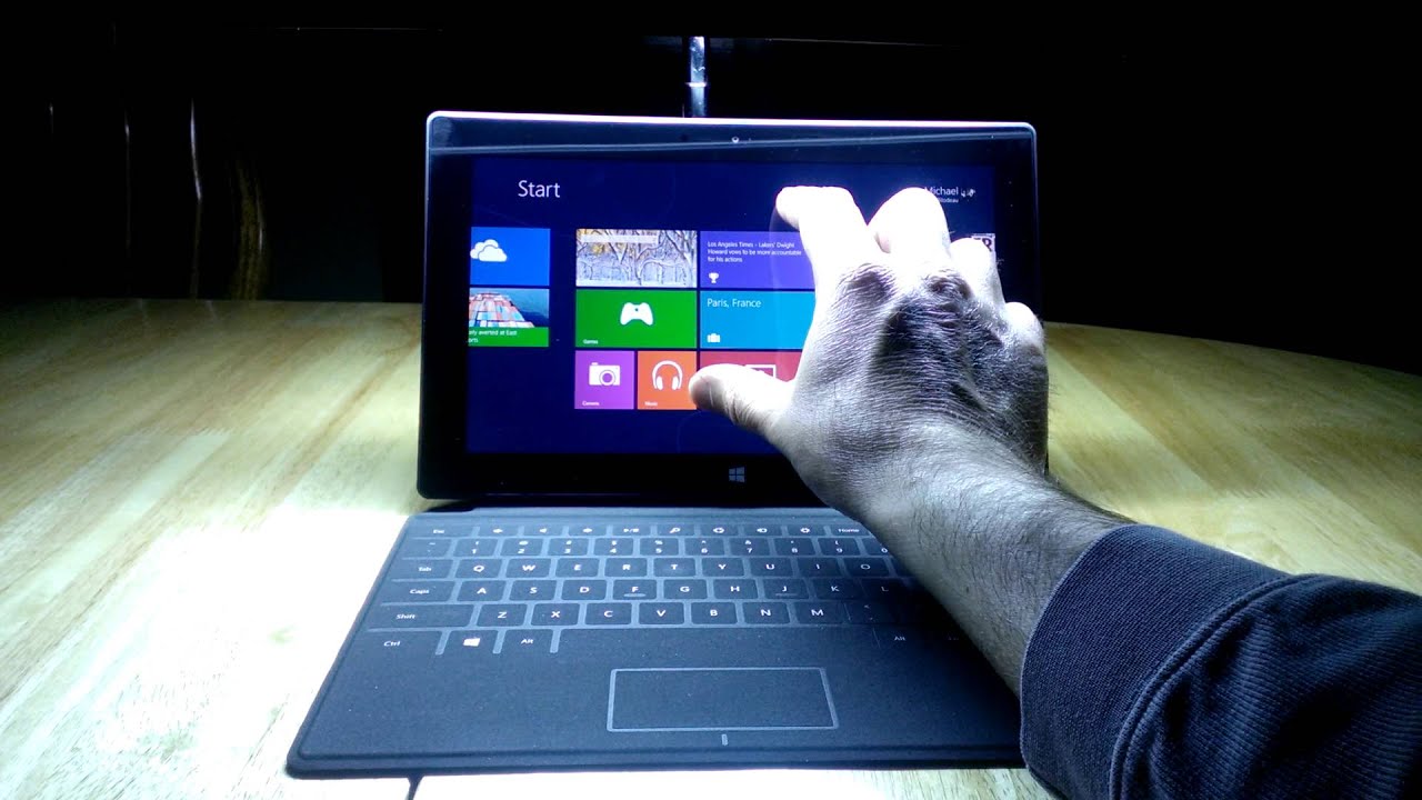 Microsoft Surface Introduction (Part 1) - YouTube