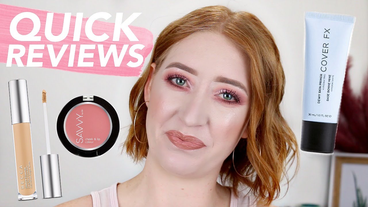 SPEED REVIEWS | mini reviews on new makeup in my collection - YouTube