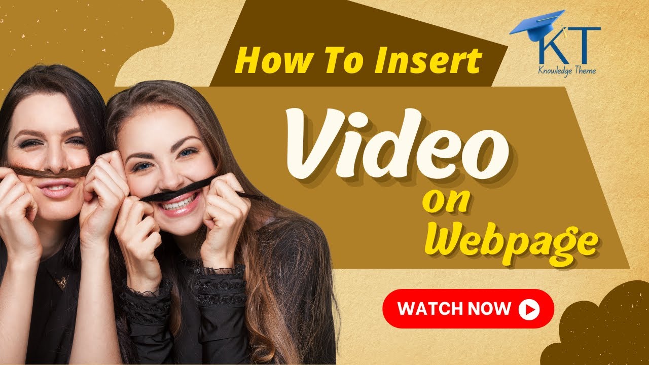 How To Insert Video in Webpage | Website | HTML Page | HTML Website # ...