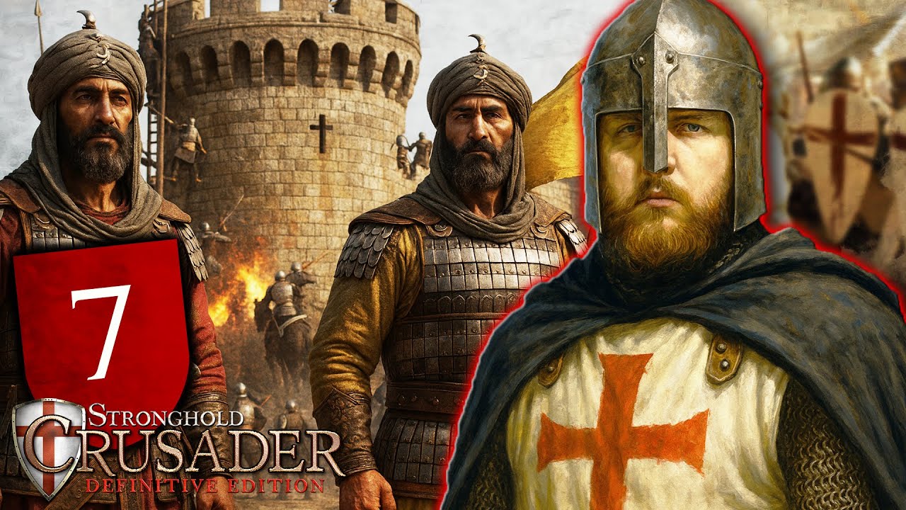 Saladin má dvojče? | #7 | Stronghold: Crusader - Definitive Edition - YouTube