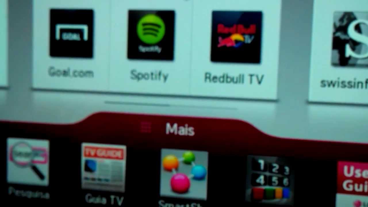 The functionality of second screen on TV LG 660S - YouTube