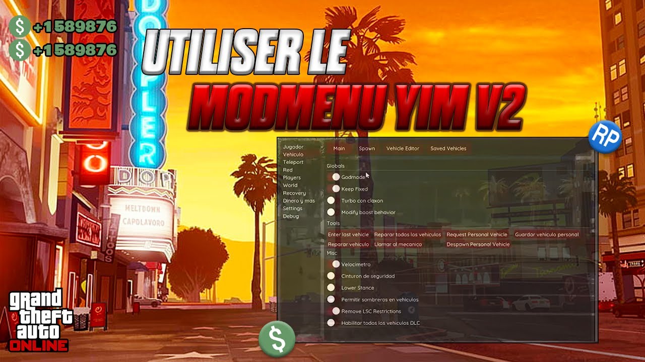 [TUTO] APPRENDRE A UTILISER UN MOD MENU GTA 5 ONLINE EN 2025 ! - YouTube