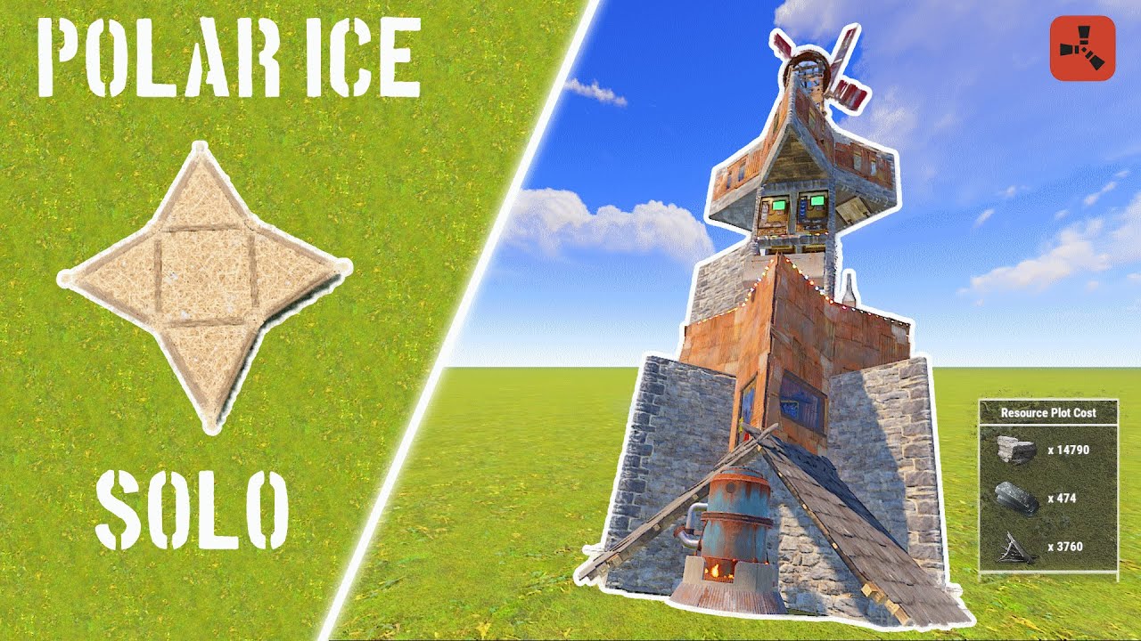 POLAR ICE - Solo Rust Base - THE TRUE SOLO EXPERIENCE - YouTube