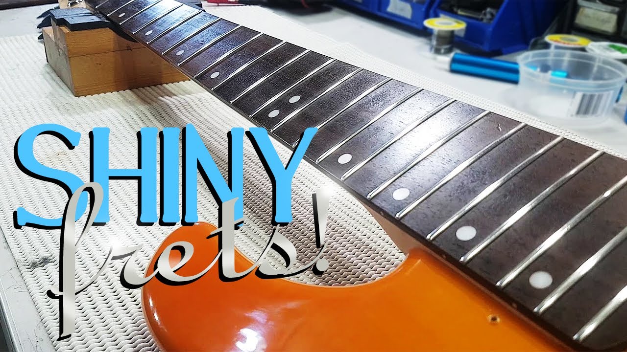 How To Do A Basic Fret Dress (Project Berocca Part 5) - YouTube