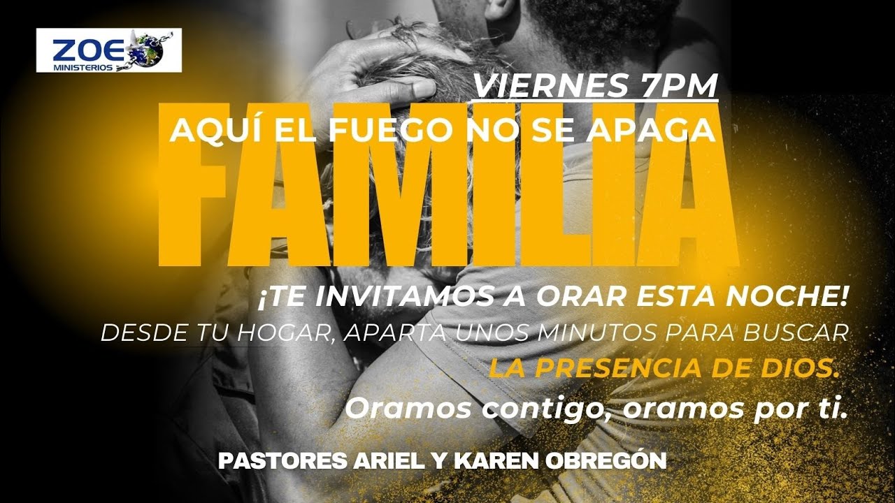 🔴EN VIVO - ZOE MINISTERIOS, SERVICIO DOMINGO 🌎/ Pastor Ariel Obregón En ...