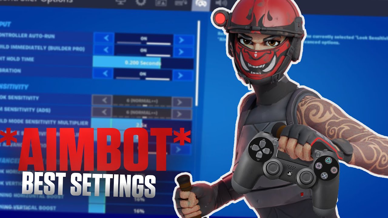 *NEW AIMBOT* BEST* Linear Fortnite Controller Settings for Ps4, PC and ...