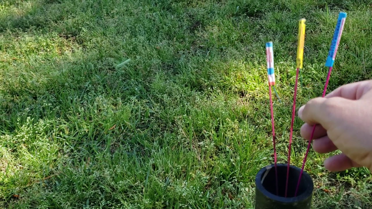 Testing Bottle Rockets Rockets Fireworks Black Cat vs Others - YouTube