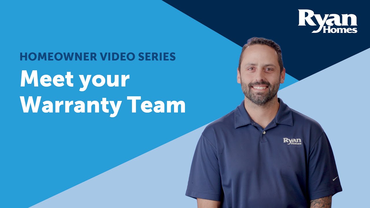 Ryan Homes Warranty Claim