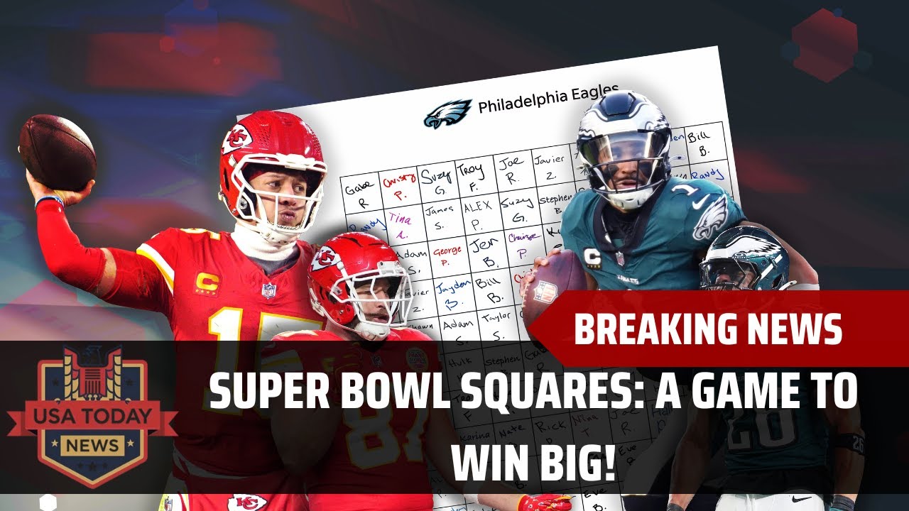 Super Bowl 59: Win Big with Super Bowl Squares Game! । USA TODAY NEWS ...
