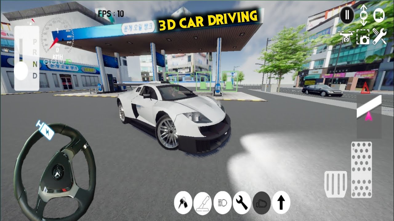 3D DRIVING GAME || SUPER CAR DRIVING || ANDROID GAMEPLAY || KUSHAL ...