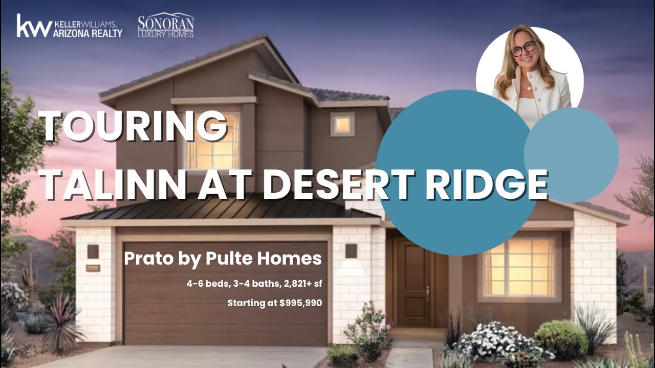 Talinn at Desert Ridge (Prato by Pulte Homes) - YouTube