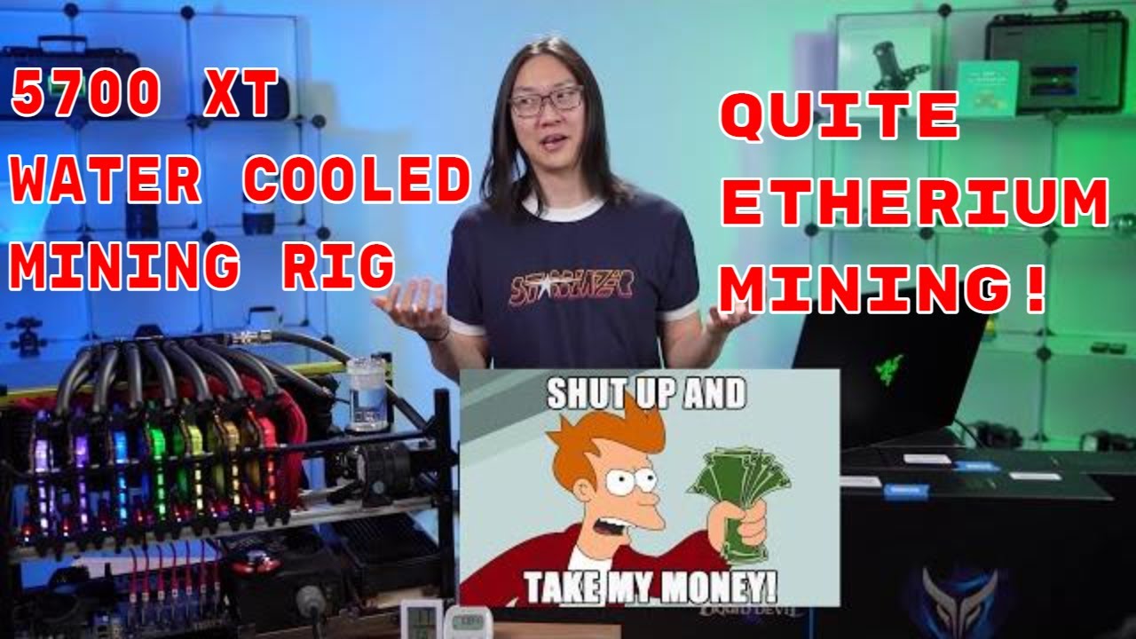 Parts & How to 5700 XT Mining Rig - YouTube