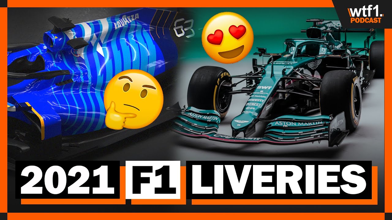 Ranking The 2021 F1 Car Liveries