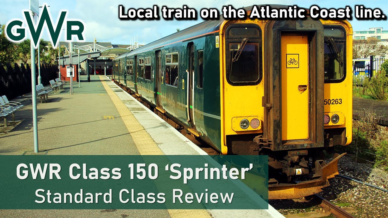 GWR Class 150/2 on the Atlantic Coast Line - Standard Class Review ...