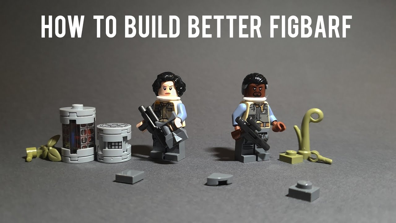 How to build better LEGO Star Wars figbarf - YouTube