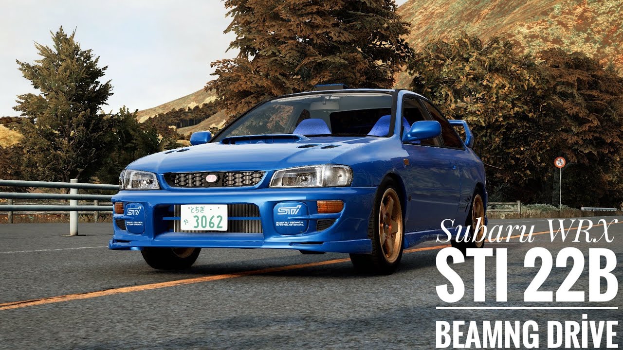Subaru WRX STI 22B | Icons Don’t Age | BeamNG drive - YouTube