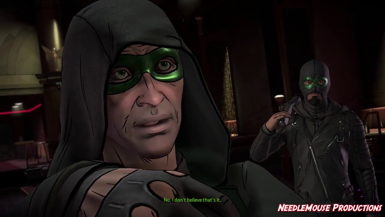 All The Riddler's Cutscenes In Telltale Batman The Enemy Within - YouTube