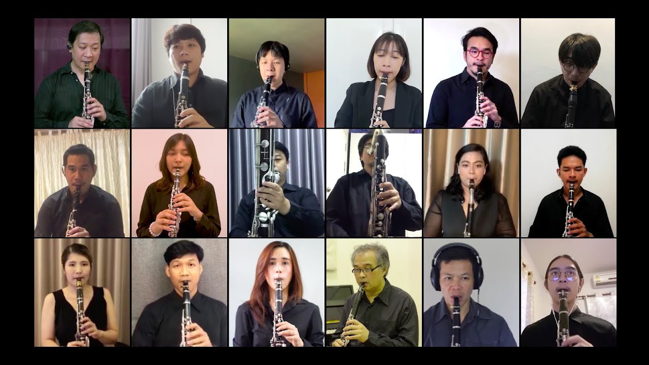 CU Clarinet Ensemble - Pas Redouble by Camille Saint-Saëns - YouTube