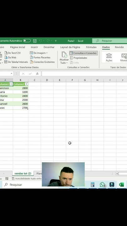 Importar Arquivo de Texto para o Excel é FÁCIL com Power Query - YouTube