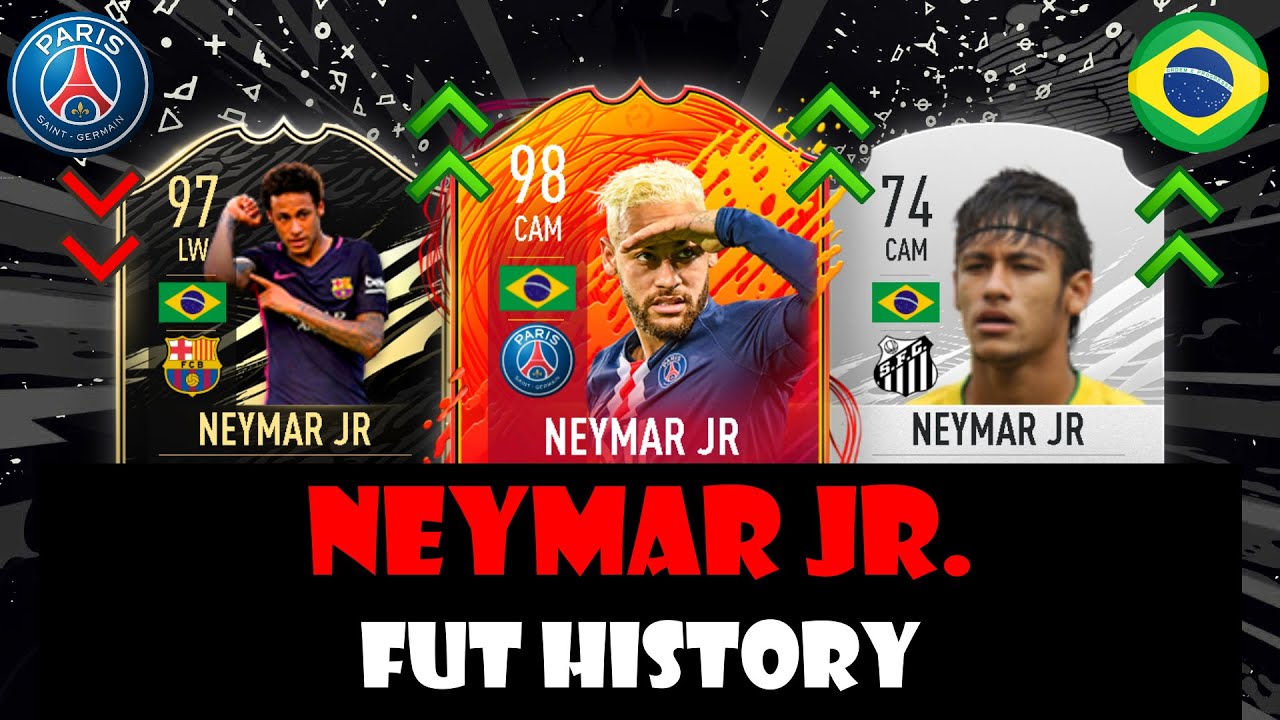 NEYMAR JR. | FIFA ULTIMATE TEAM HISTORY!!!! | FIFA 12 - FIFA 20 - YouTube