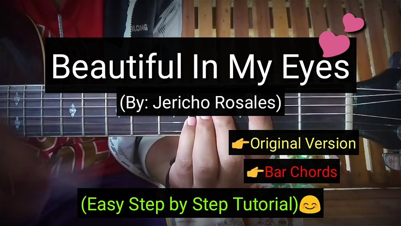 Beautiful In My Eyes - Jericho Rosales (Original Version Guitar ...