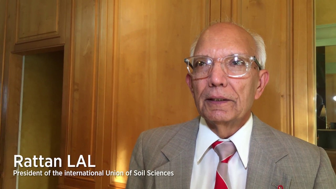 Pr. Rattan Lal, talking about soil health at planet A forum - YouTube