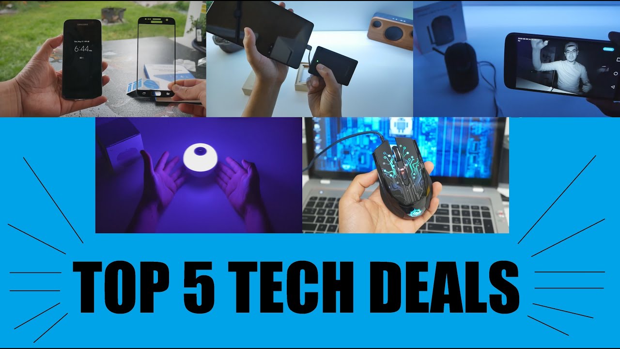 Top 5 Tech Deals - August 2016 - YouTube