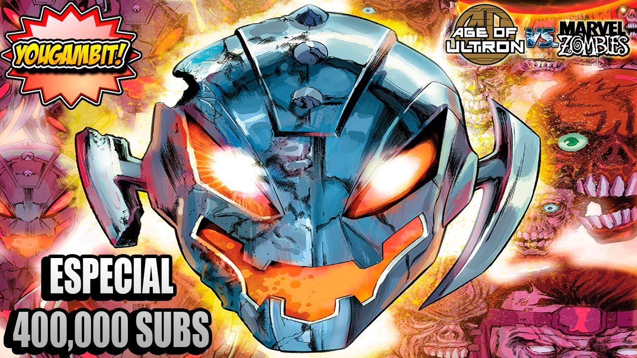 ERA DE ULTRON VS MARVEL ZOMBIES Parte 1 de 2 💀 Historia Completa ...