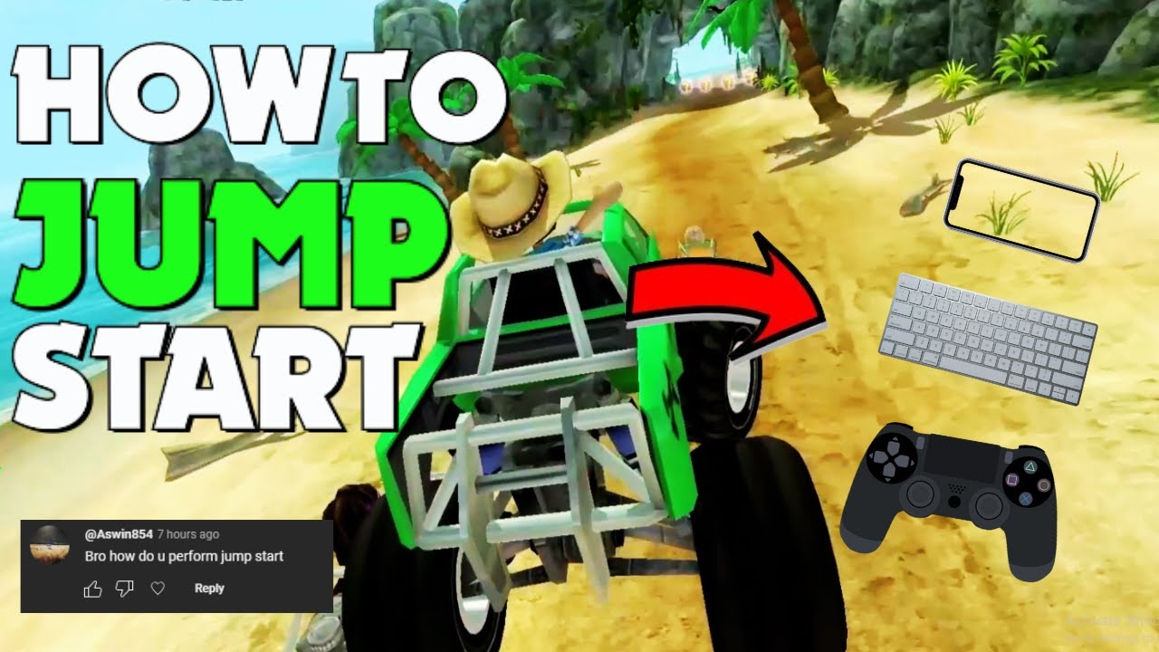 How To JUMP START In Beach Buggy Racing #beachbuggyracing #jumpstart ...