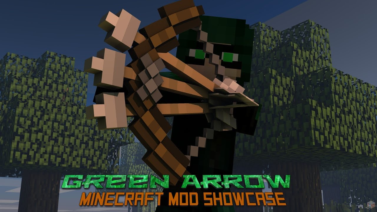 Minecraft || Green arrow || Mod showcase - YouTube