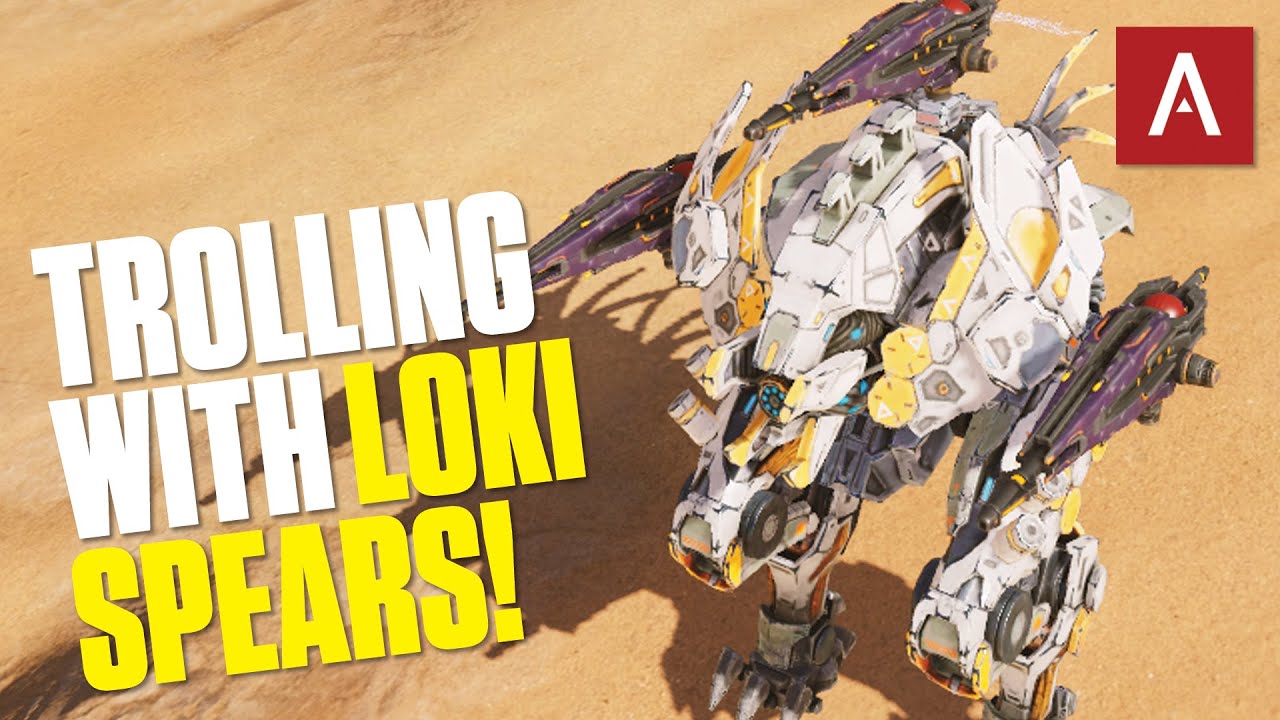 War Robots - Loki Trolling with the Most OP Weapon in the Game Live ...