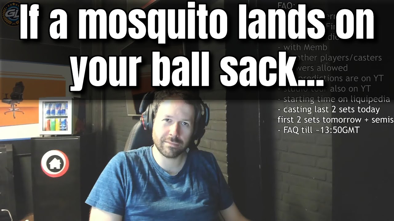 If a mosquito lands on your ball sack... - YouTube
