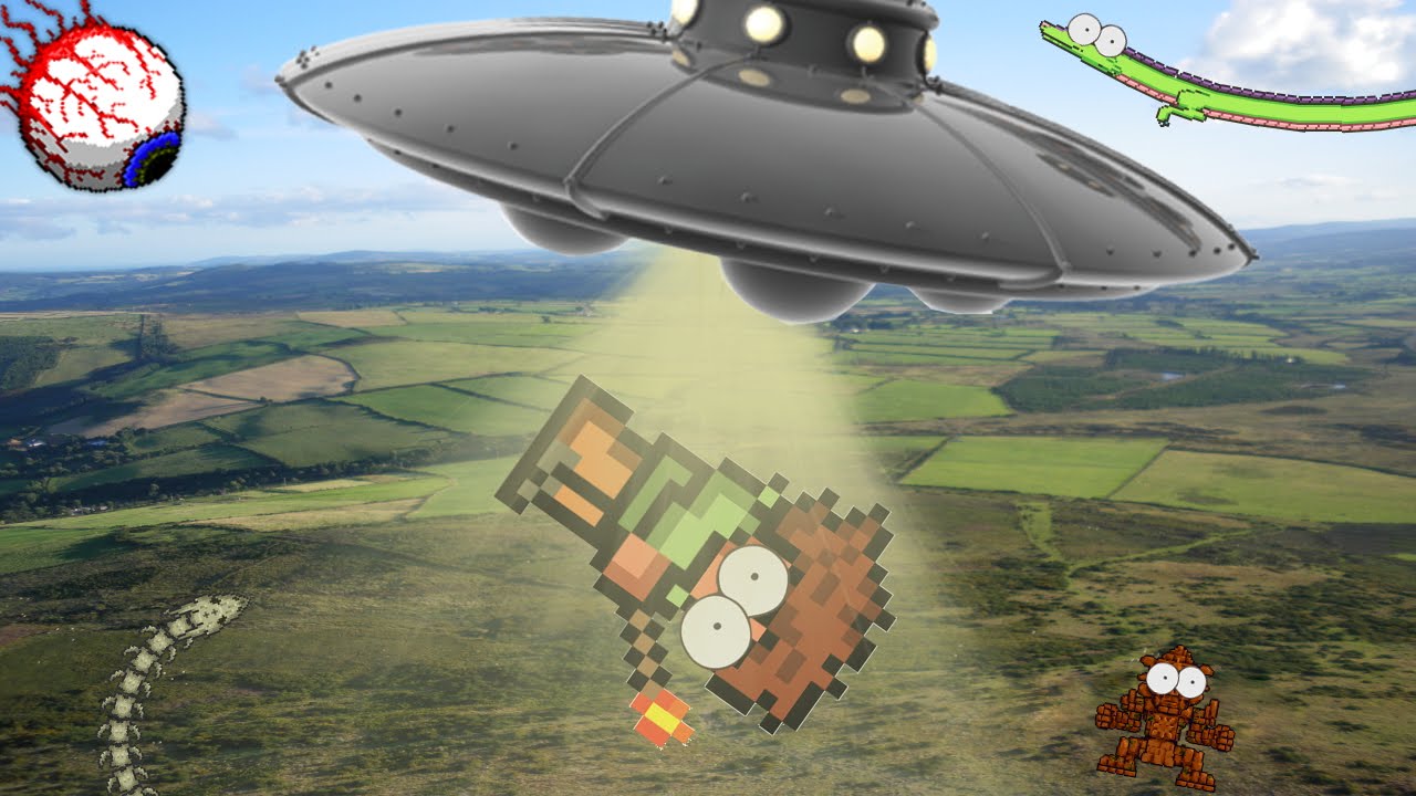 UFOS?! [Terraria: Epic Modpack - Episode 15 -] - YouTube