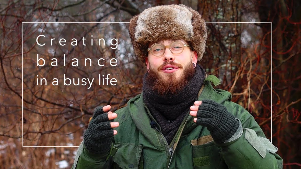 How to create balance in a busy life - YouTube