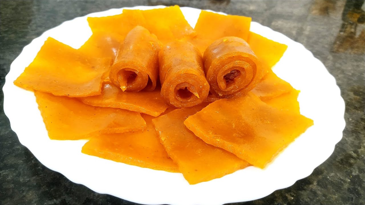 How To Make Perfect Aam Papad | Aam Papad | Amawat Recipe | Mango Papad ...
