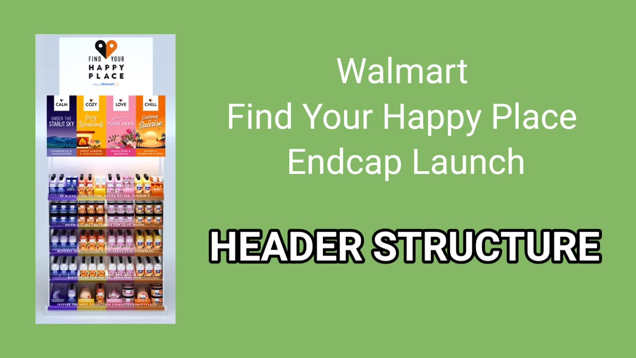 Walmart Endcap Install- HEADER STRUCTURE - YouTube