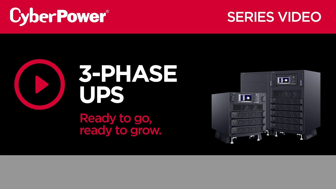 CyberPower 3 Phase Smart App Online Feature Video - YouTube