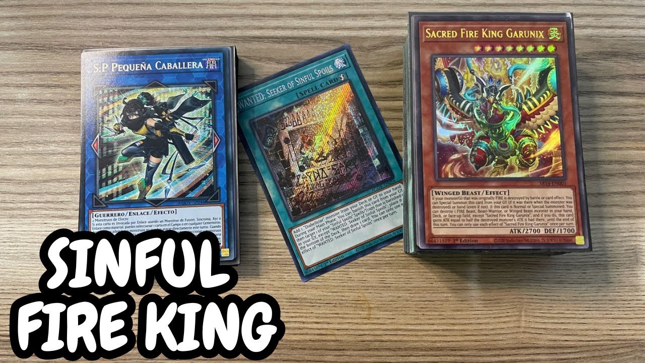 deck profile: SINFUL FIRE KING - YouTube