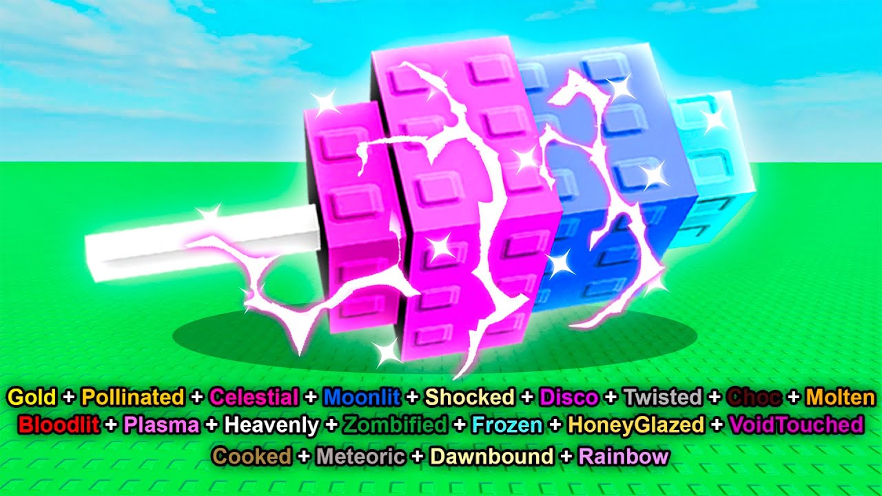 I Grew EVERY MUTATION on CANDY BLOSSOM in Grow A Garden... - YouTube