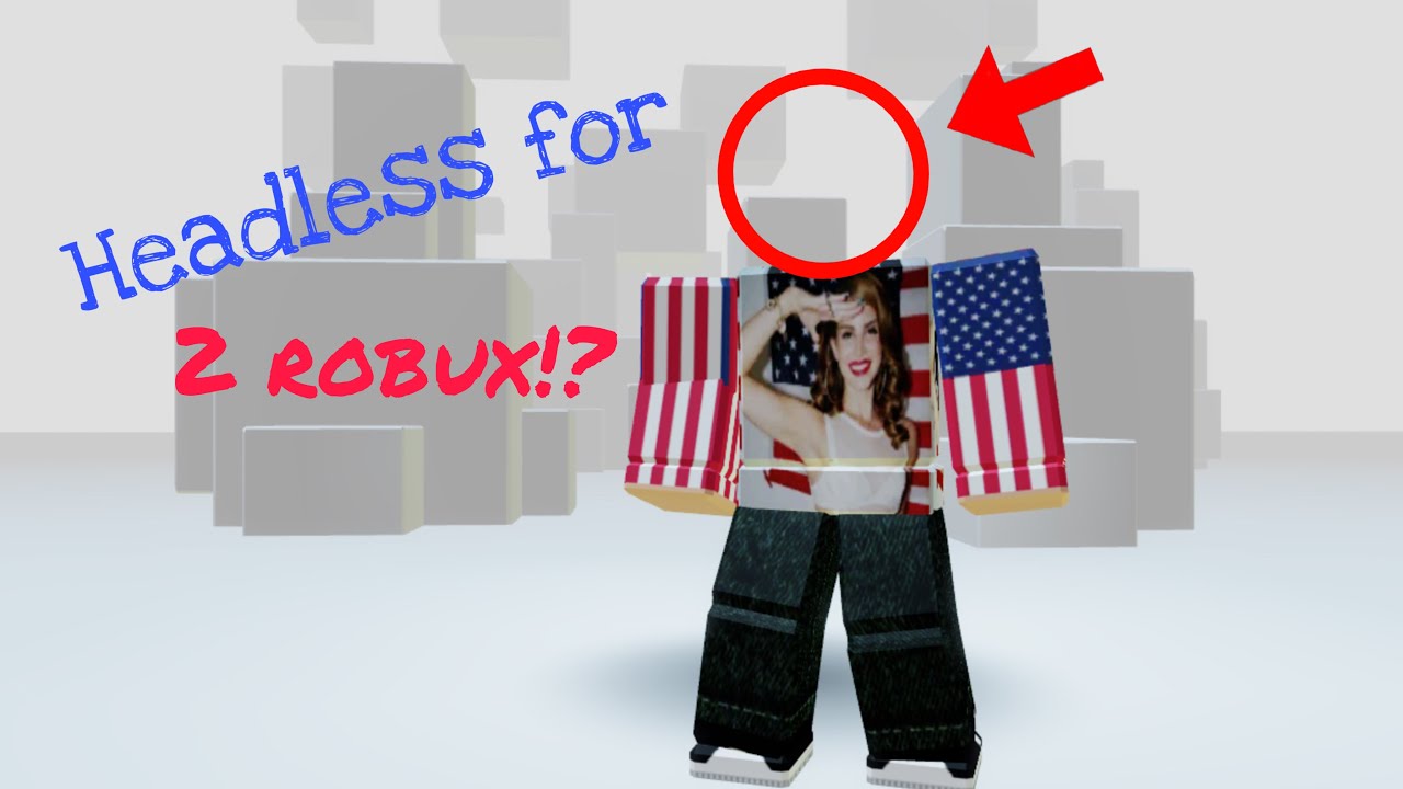 Headless for 2 robux!? Roblox cool item. - YouTube