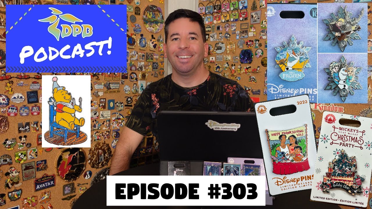 DPB Podcast #303: Disney Pin News November 2023 Week 2! - YouTube