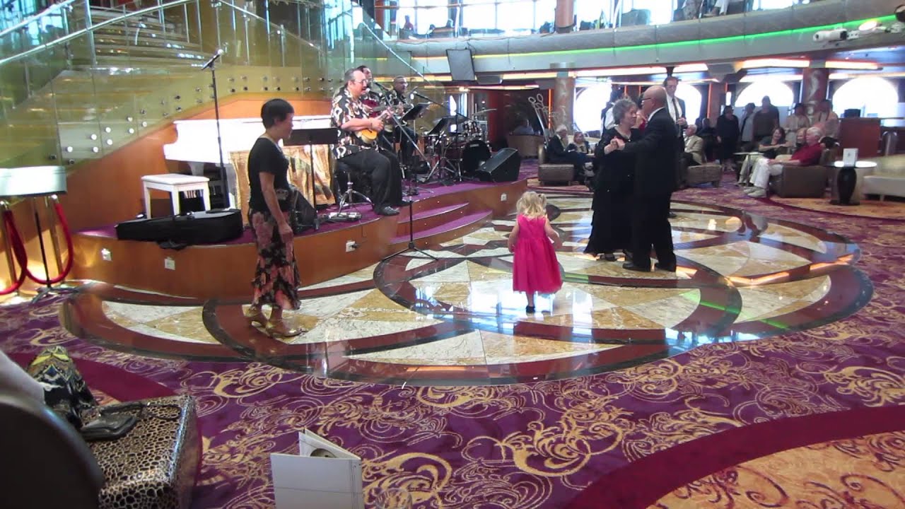 Kendal dancing in the Centrum on Rhapsody of the Seas - YouTube