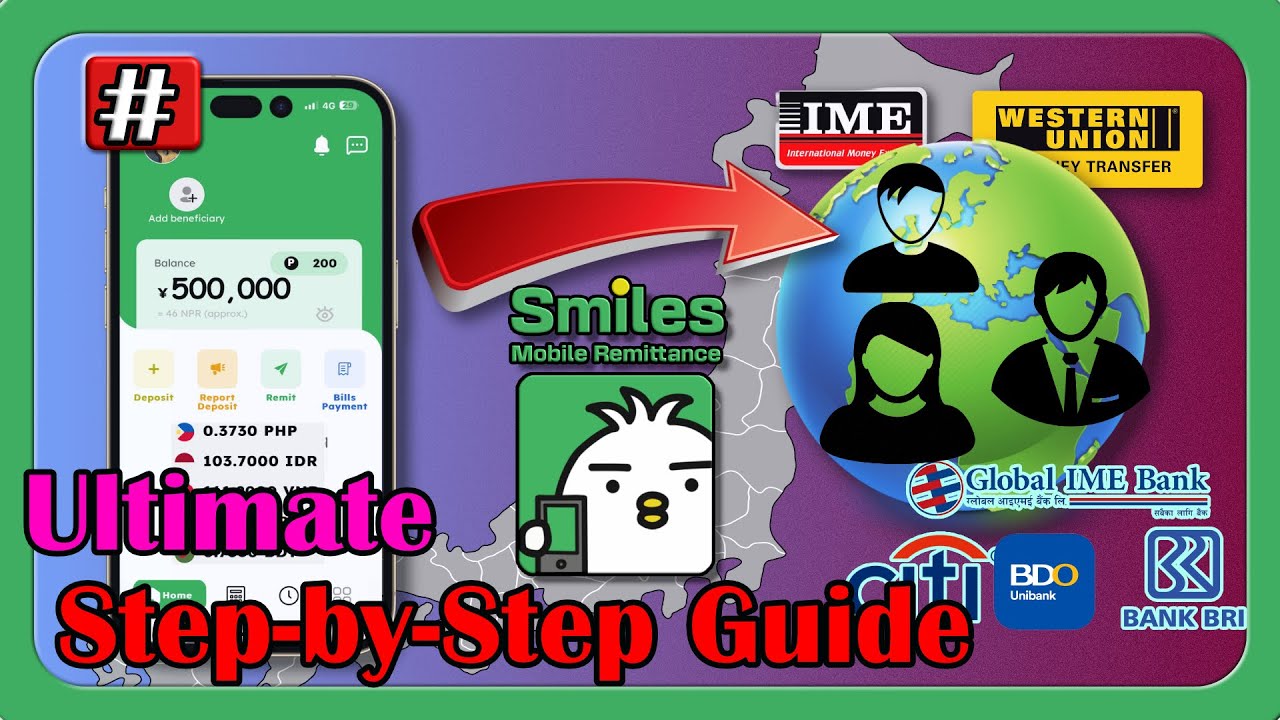 Ultimate Step-by-Step Guide: How to Use Smile Remit App in Japan (2025 ...